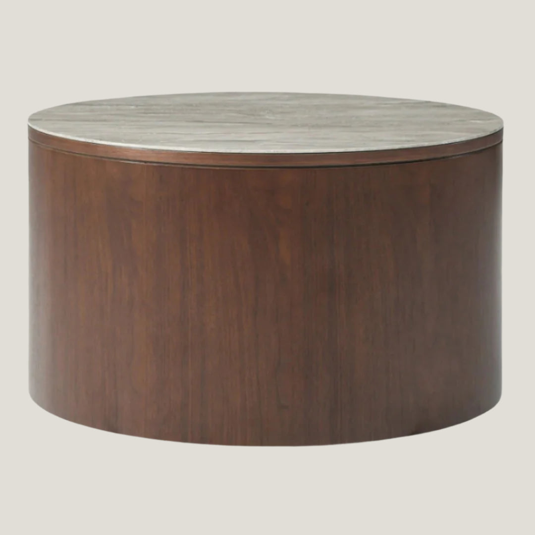 Willow Round Coffee Table – Lime Lace