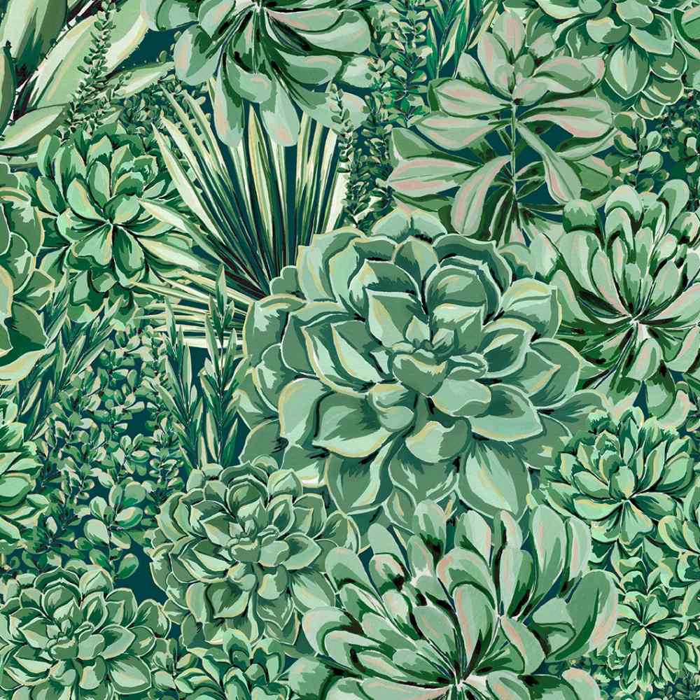 Alpine Landscape Wallpaper - Alpine Green - Brand McKenzie – Lime Lace