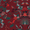 Aviana Wallpaper - Ruby - Becca Who – Lime Lace