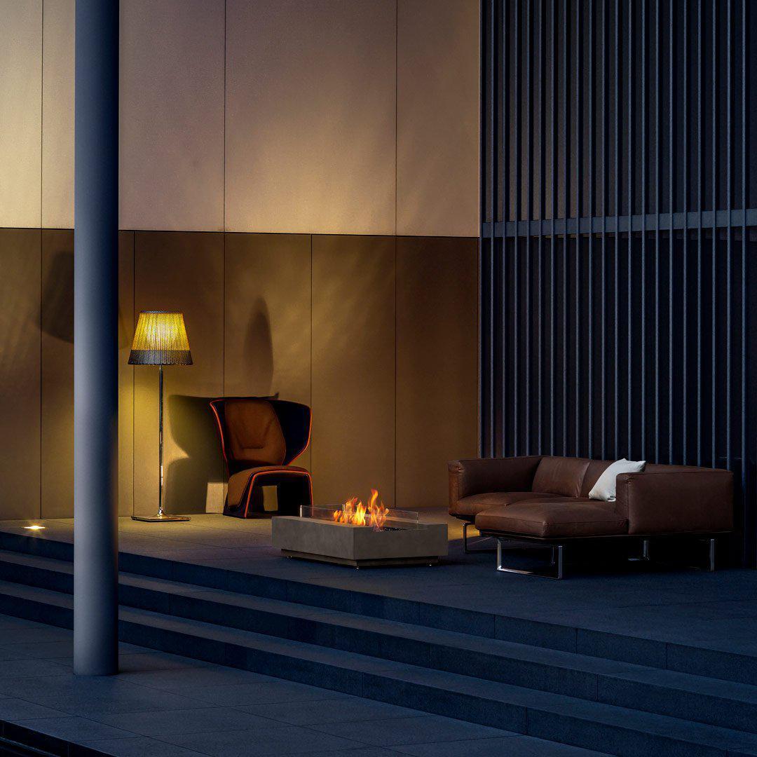 Cosmo Fire Pit Coffee Table - Natural - EcoSmart Fire - Bioethanol Fire ...