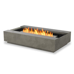 Cosmo Fire Pit Coffee Table - Natural - EcoSmart Fire - Bioethanol Fire ...
