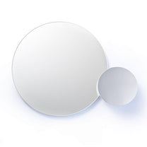 Eclipse Wall Mirror - Dark Oak – Lime Lace