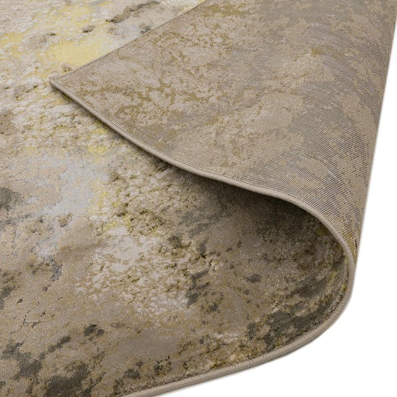 Galaxy Gold Abstract Rug – Lime Lace