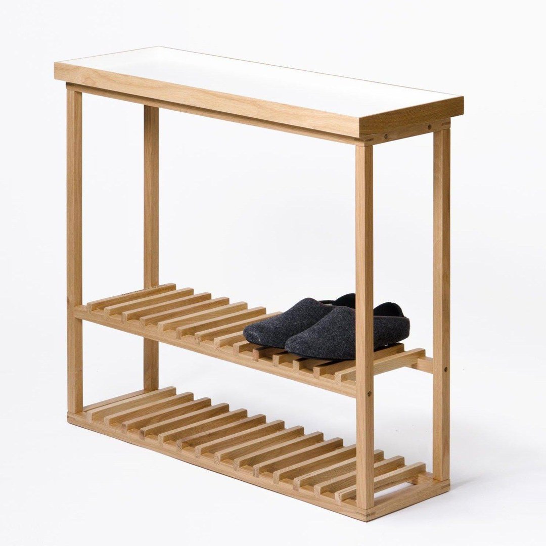 Hallway Hello Storage Table - White – Lime Lace