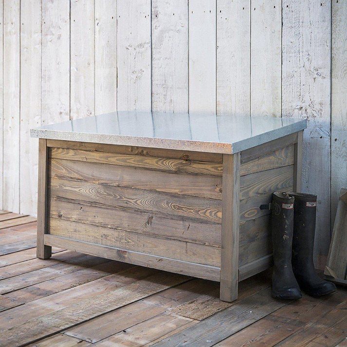 Large Spruce Outdoor Storage Box – Lime Lace