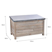 Large Spruce Outdoor Storage Box – Lime Lace