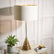 Lea Tall Table Lamp – Lime Lace
