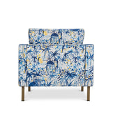 Maverick Chair - Rhodes Fabric - Mind The Gap – Lime Lace