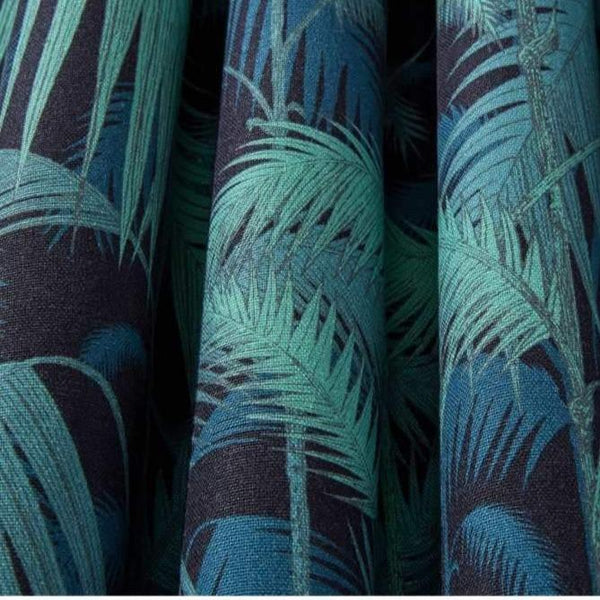 Palm Jungle Linen Union Fabric - Cole & Son - Linear Meter – Lime Lace