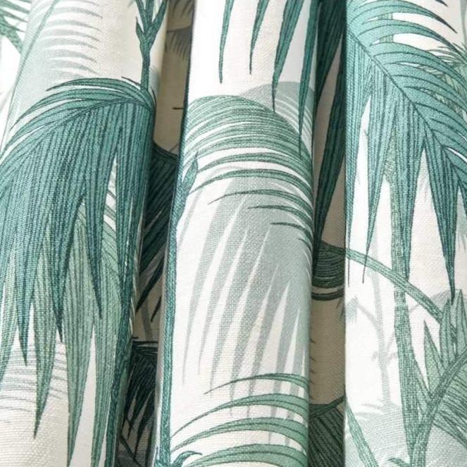 Palm Jungle Linen Union Fabric - Cole & Son - Linear Meter – Lime Lace