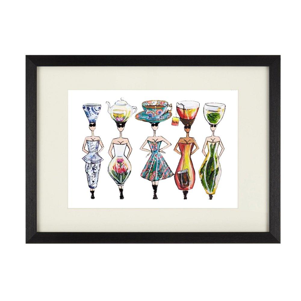 Tea Darlings Limited Edition Print – Charlotte Posner – Lime Lace