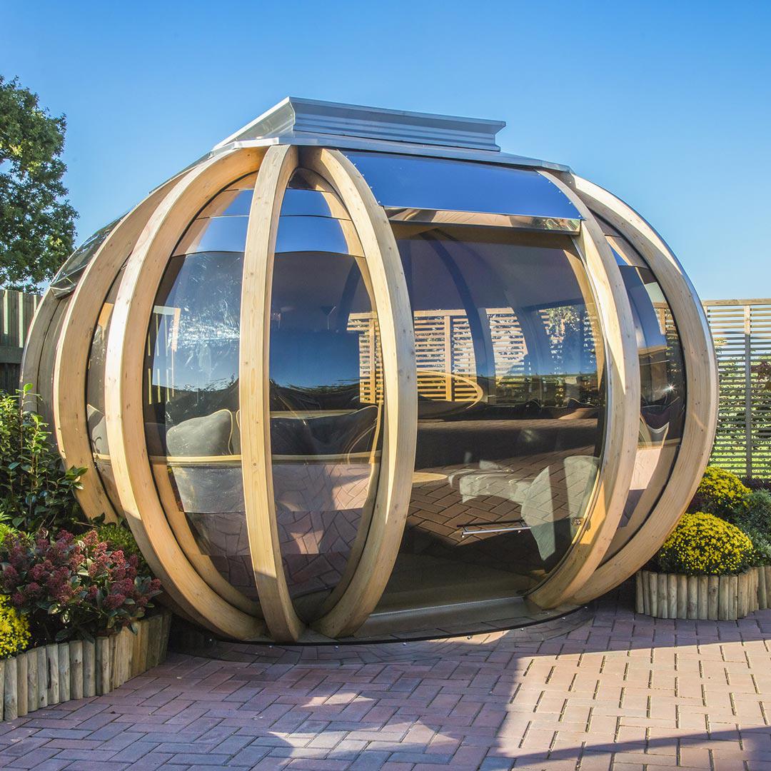 The Grand Deluxe Garden Pod – Lime Lace