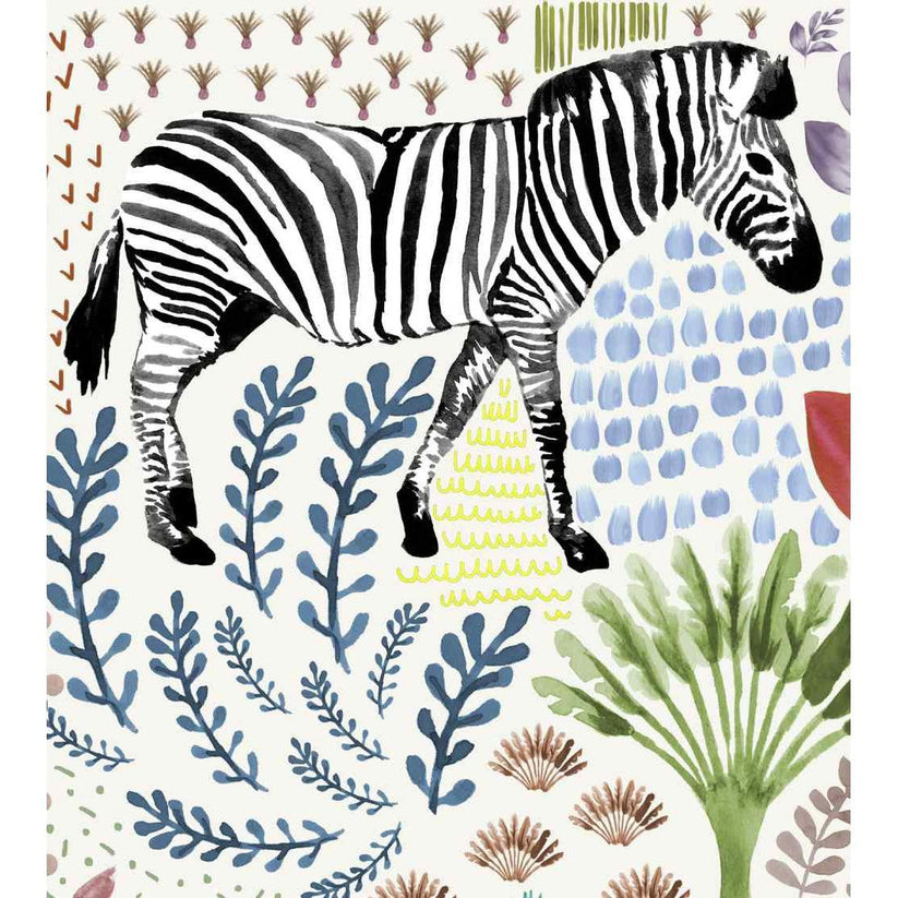 Zebra Wallpaper - Stil Haven – Lime Lace