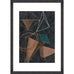 Copper Geometry Framed Wall Art - MINDTHEGAP – Lime Lace