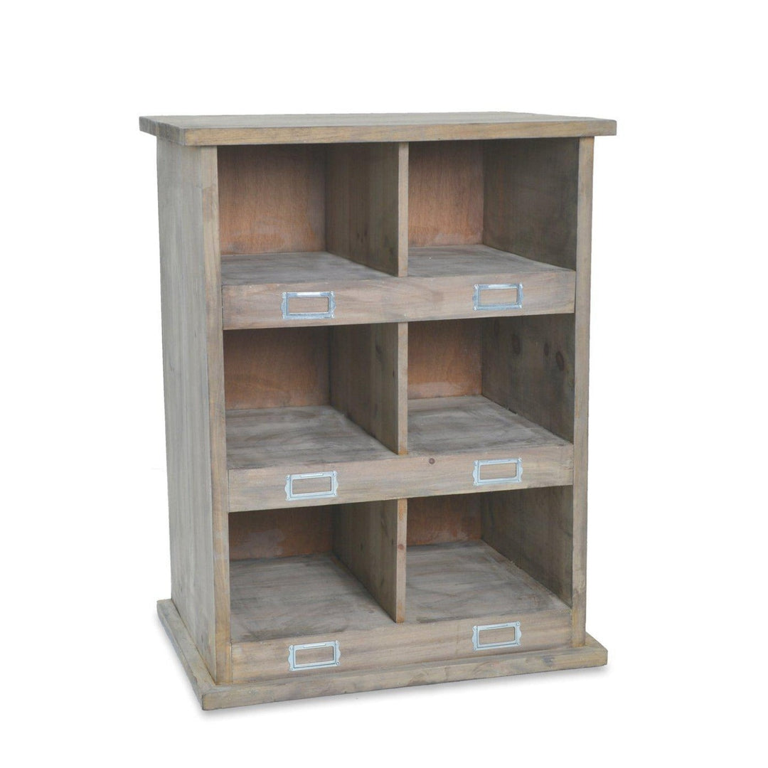 Fir Wood Shoe Storage Unit – Lime Lace