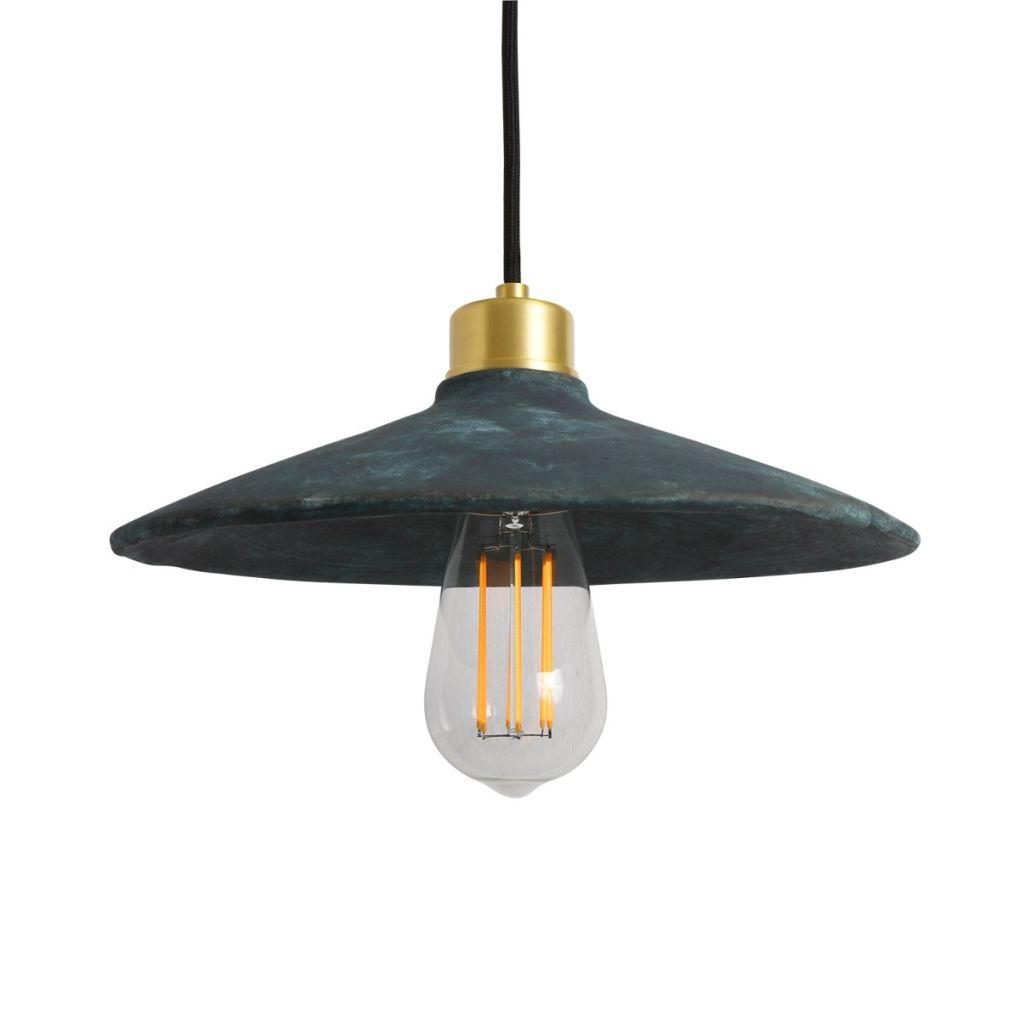 Pyrus Organic Ceramic Pendant Light - Blue Earth - Mullan Lighting ...