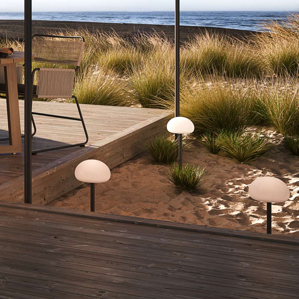 Sponge Rechargeable Outdoor Spike Lamp – Lime Lace